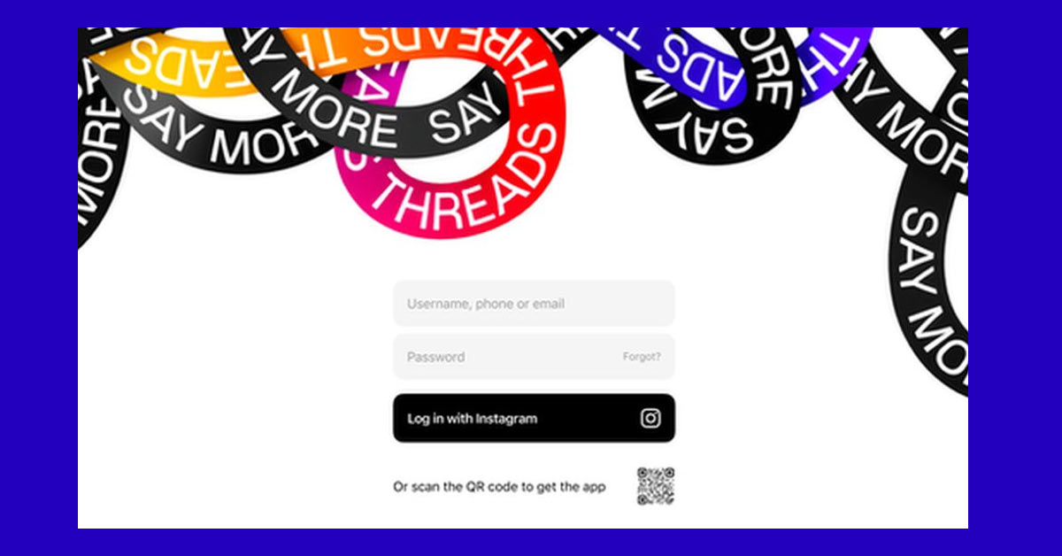 Threads lance la version WEB