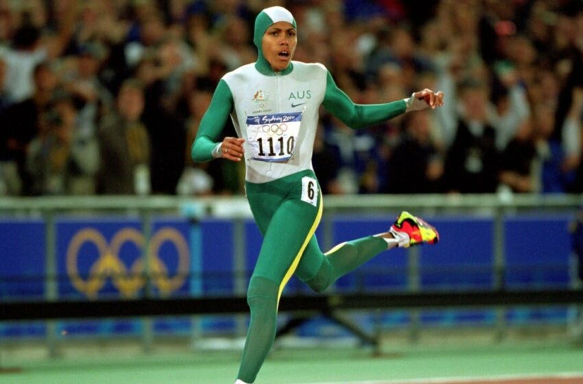 Cathy Freeman stand full video