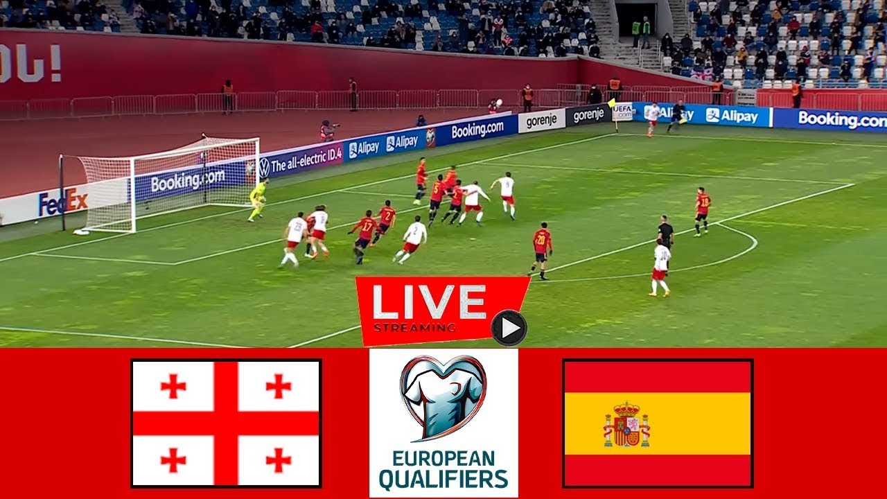 Watch Georgia vs Spain live stream | European Qualifiers 2024