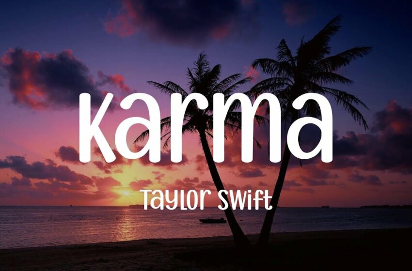 karma music video taylor swift