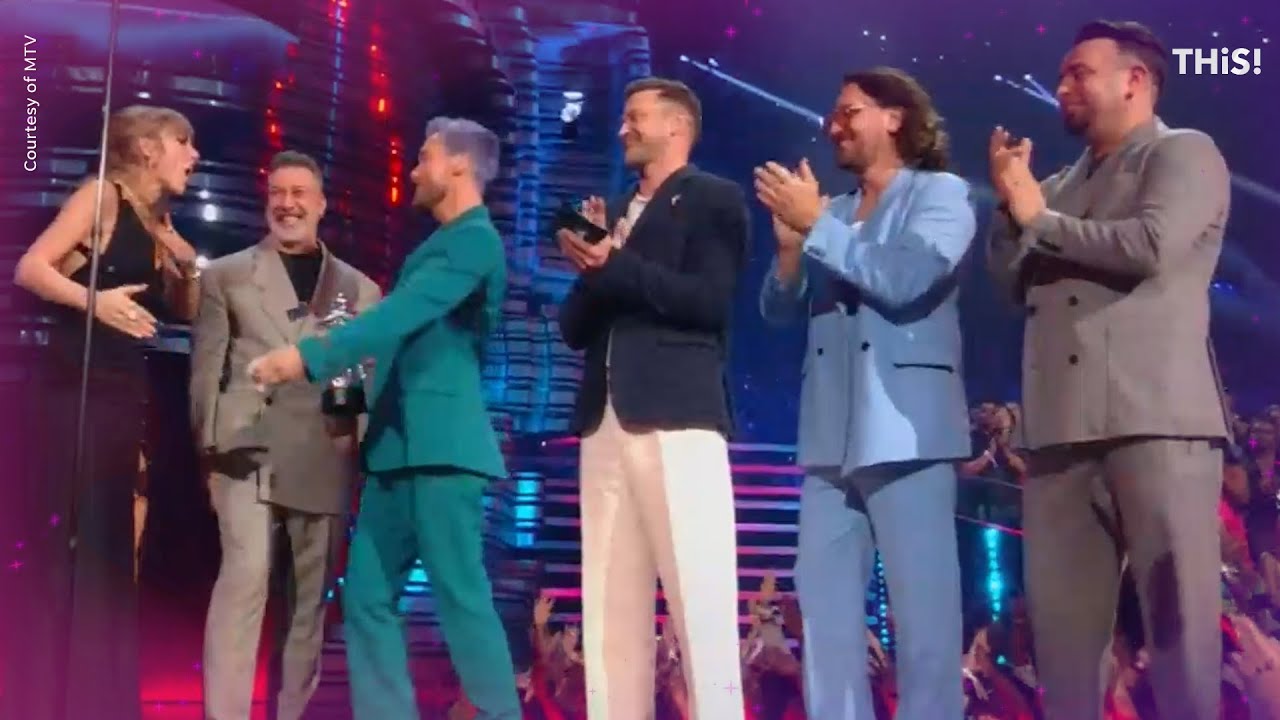 NSYNC reunites at VMAs 2023 for first time in 10 years for Taylor Swift