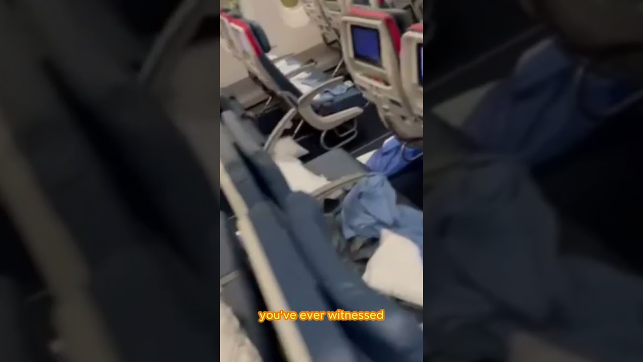 Watch : Poop on plane full video