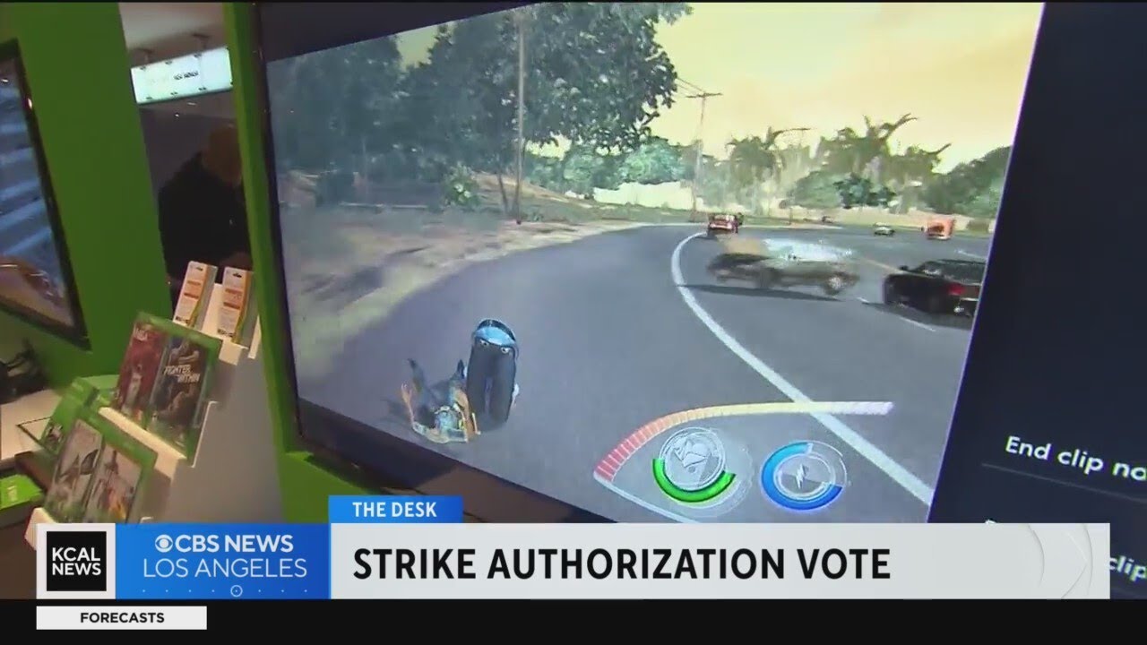 Watch : Sag aftra video game strike