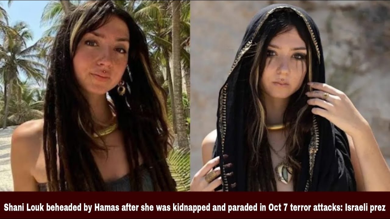 shani louk video truck graphic