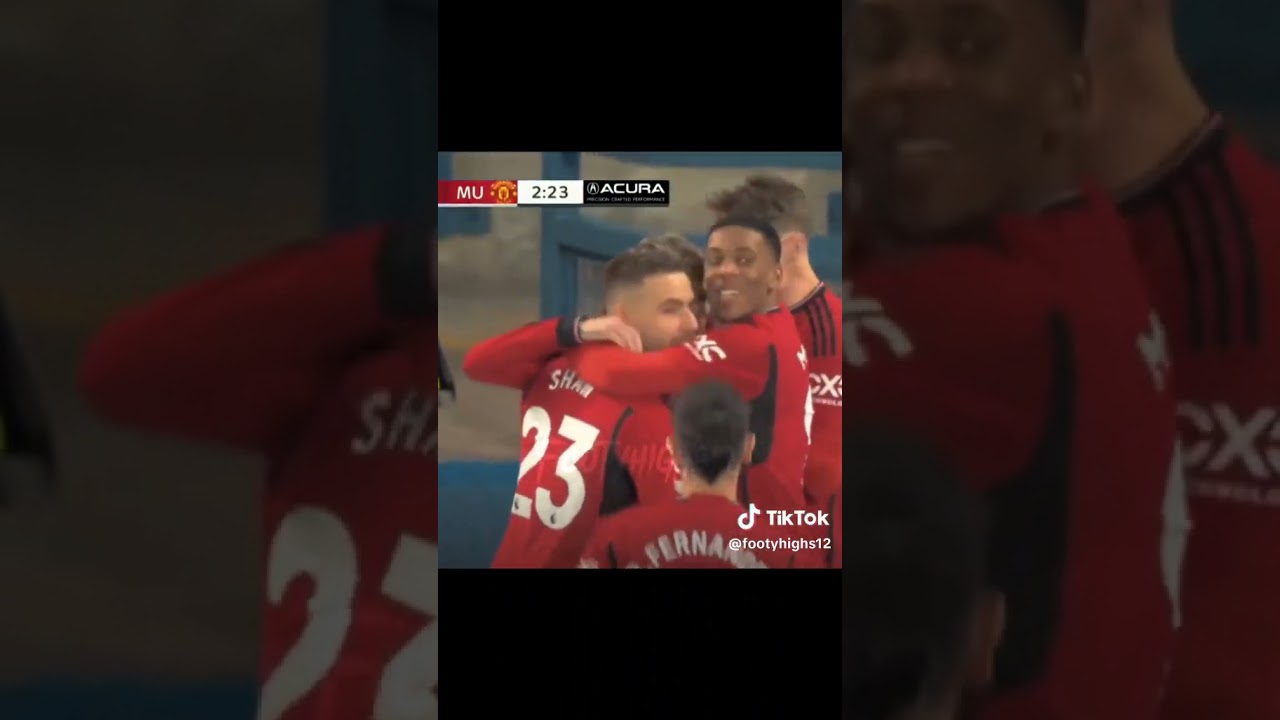 Alejandro garnacho scored a bicycle kick Goal