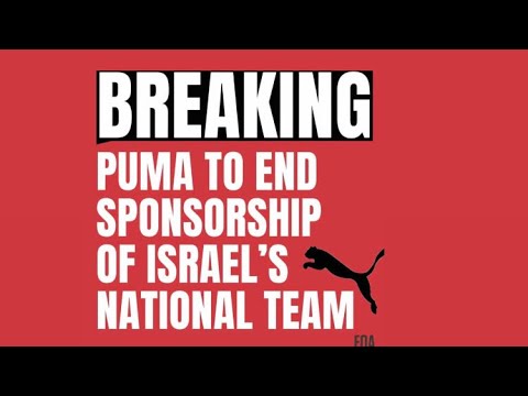 Video : puma drops israel