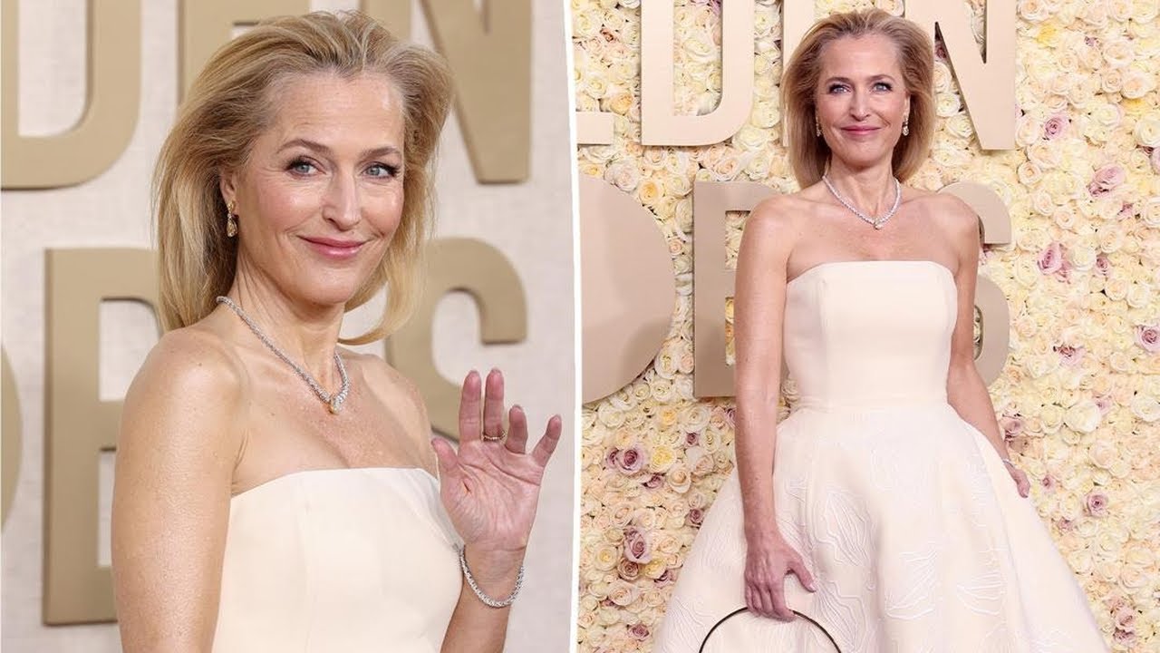 gillian anderson golden globes 2024
