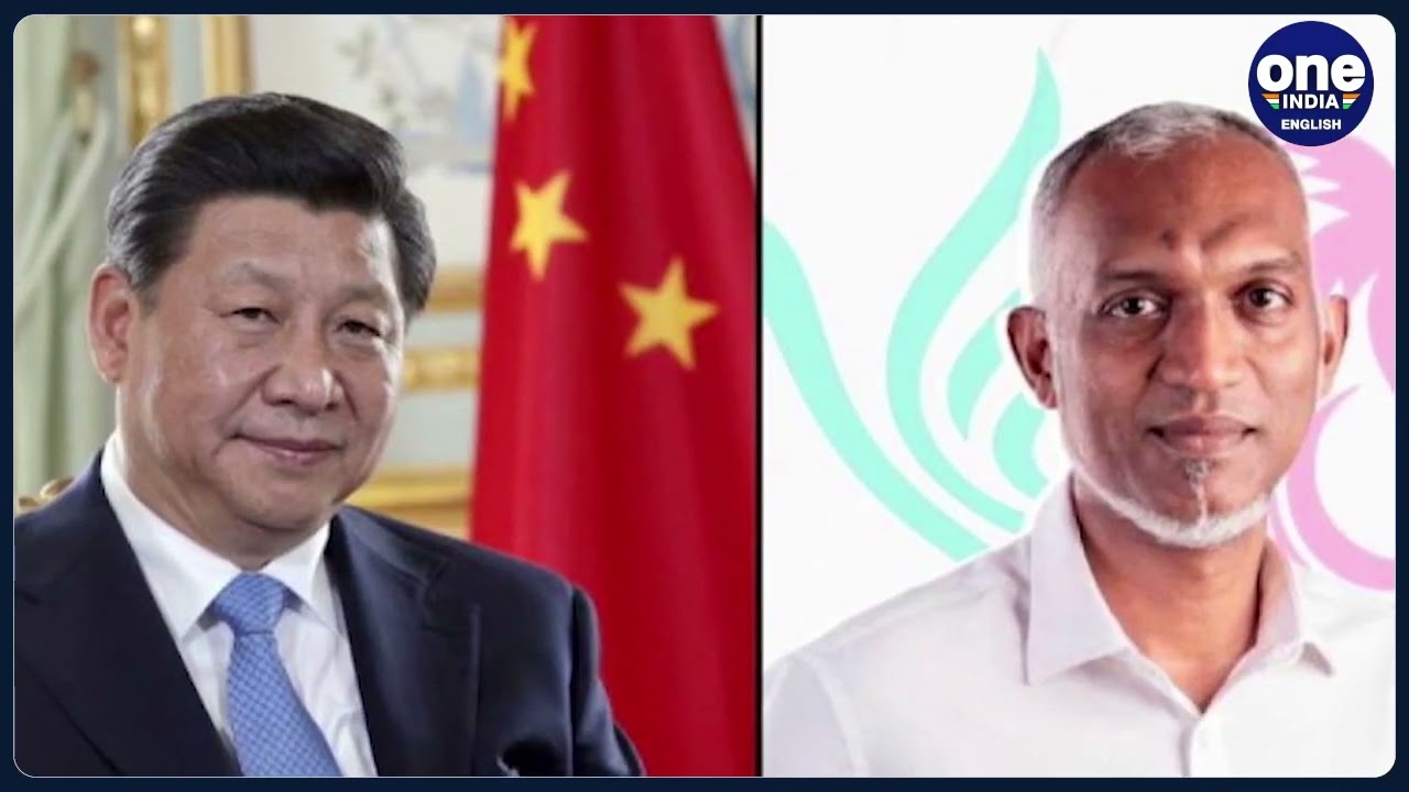 maldives president mohamed muizzu with china