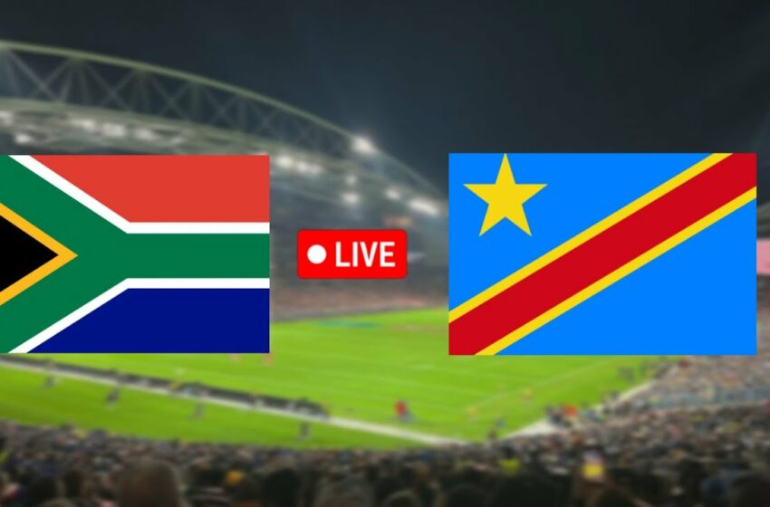DRC vs South Africa LIVE