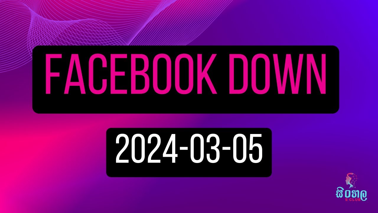 Facebook is Down and not working in 5 February 2024