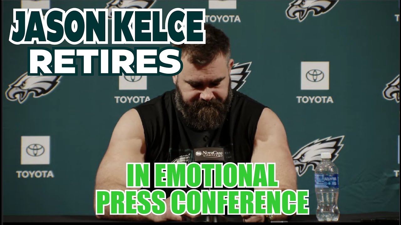 jason kelce retirement announcement video