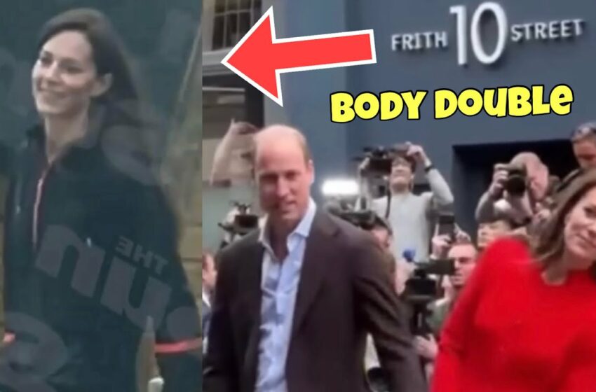 kate middleton body double exposed video