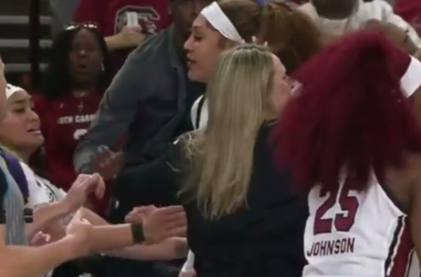 Video : LSU vs South Carolina fight SEC Championship