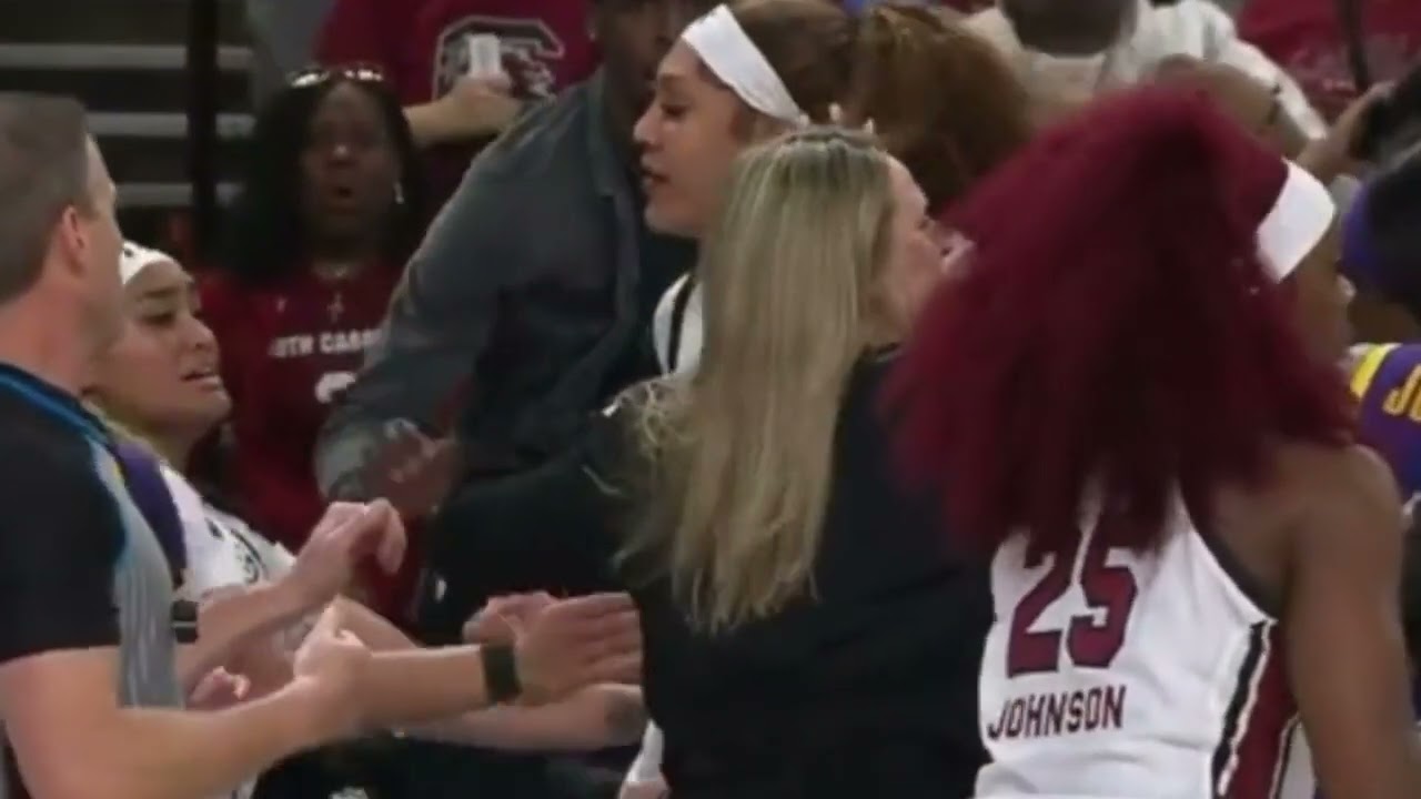 Video : LSU vs South Carolina fight SEC Championship