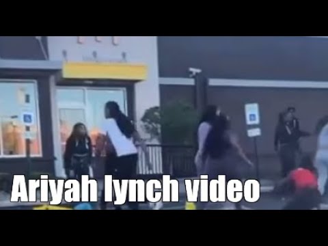 ariyah lynch mcdonald's video