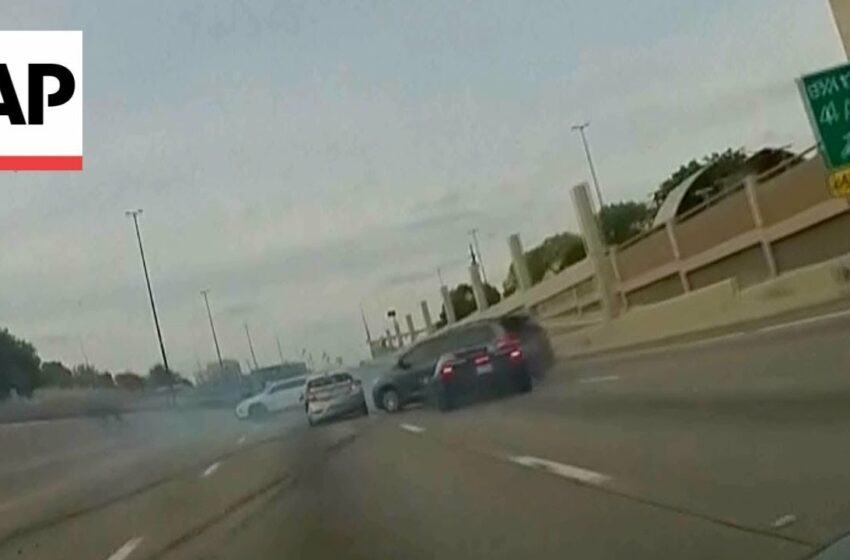 rashee rice dallas crash accident video with lamborghini