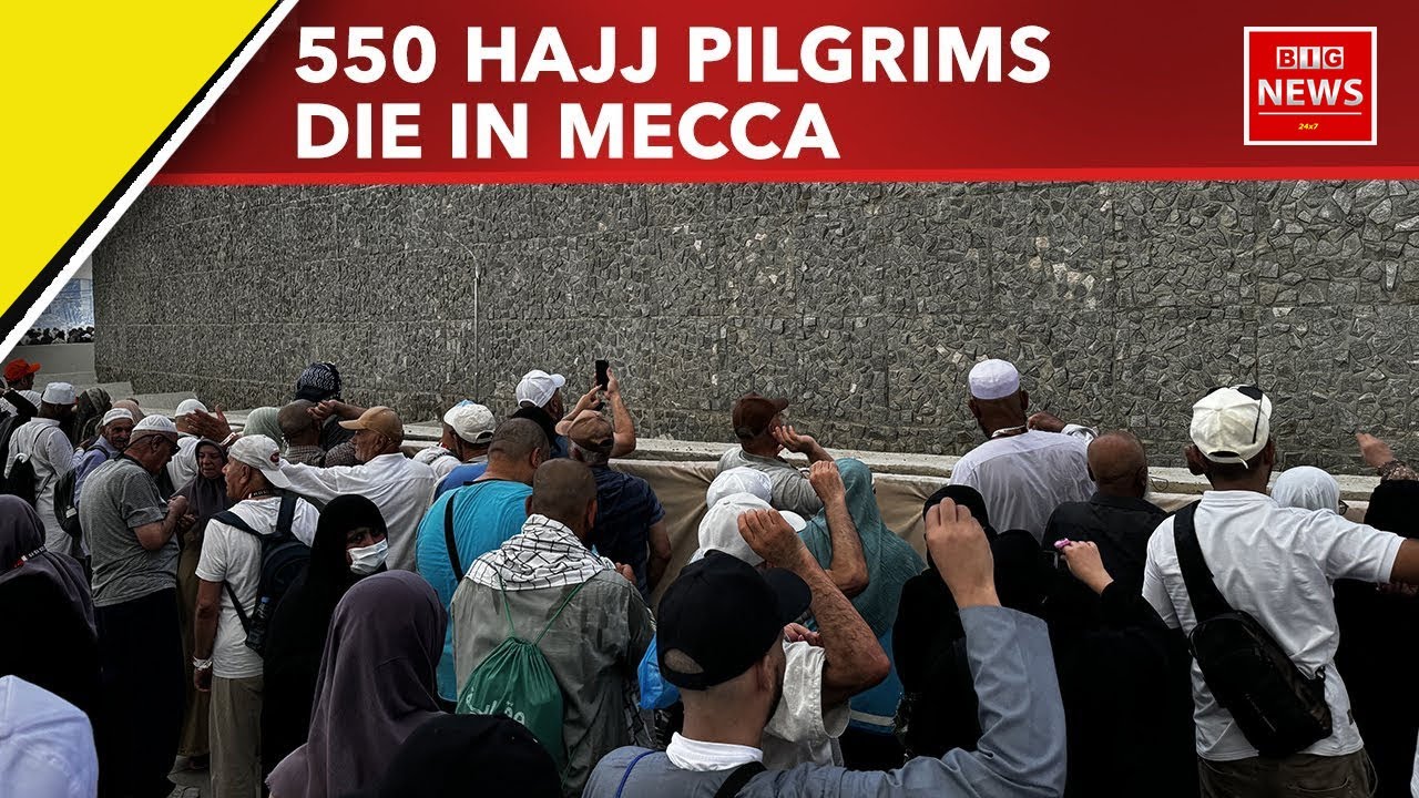 Hajj 2024 : Over 550 pilgrims die in Mecca as temperatures exceed 50C