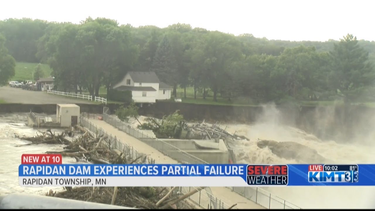 Rapidan Township monitors the flooding impacting the 114 year old dam