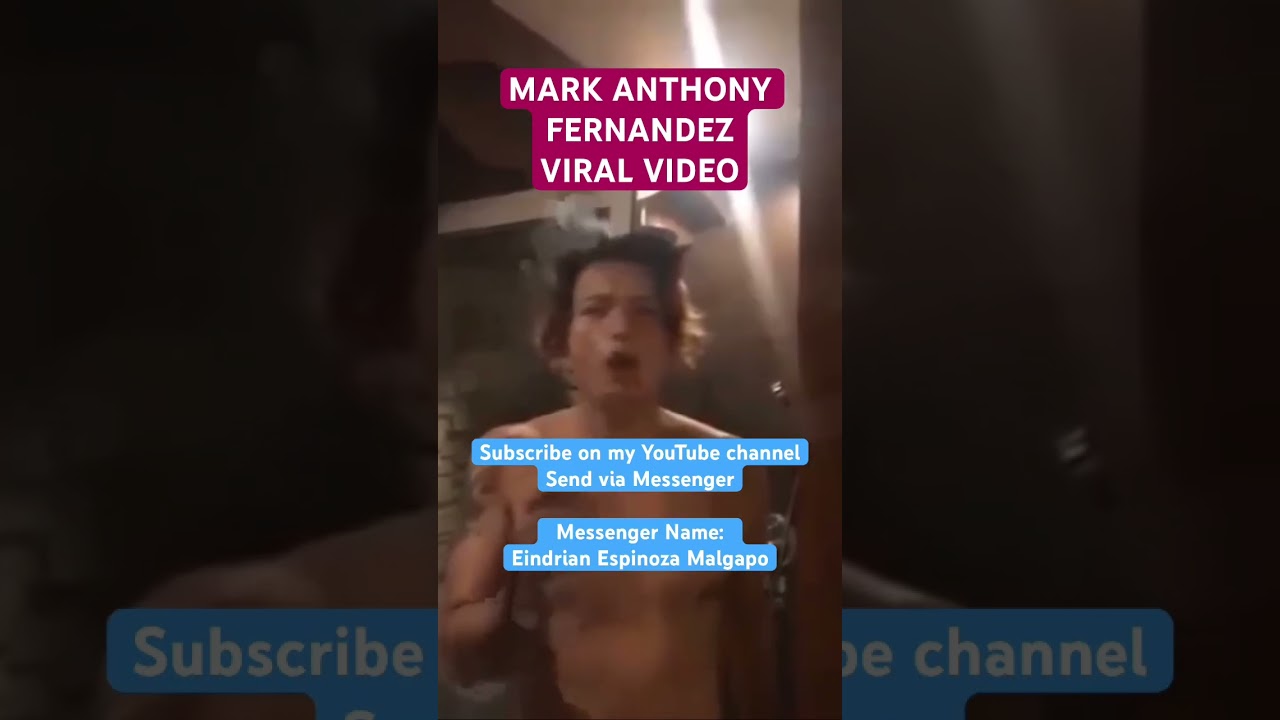 mark anthony fernandez video clip